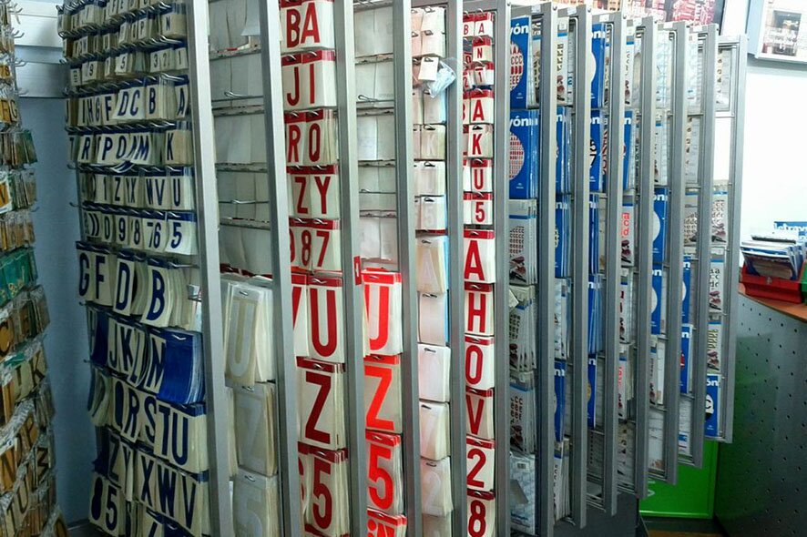 Letras Adhesivas - La Casa del Rótulo - Tu tienda de rótulos en Madrid